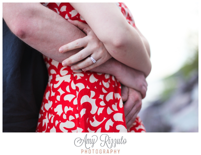 GREEN POND ENGAGEMENT : KRISTEN + BRYAN - Amy Rizzuto Photography