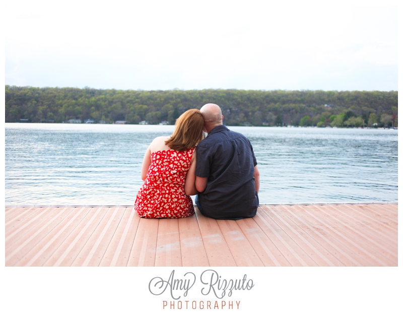 GREEN POND ENGAGEMENT : KRISTEN + BRYAN - Amy Rizzuto Photography