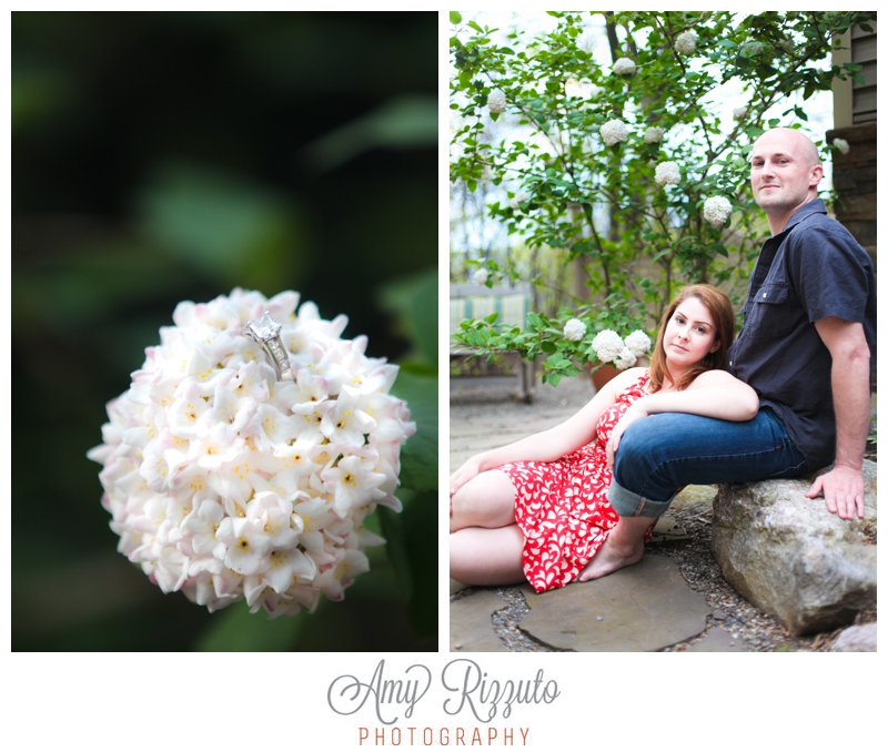 GREEN POND ENGAGEMENT : KRISTEN + BRYAN - Amy Rizzuto Photography